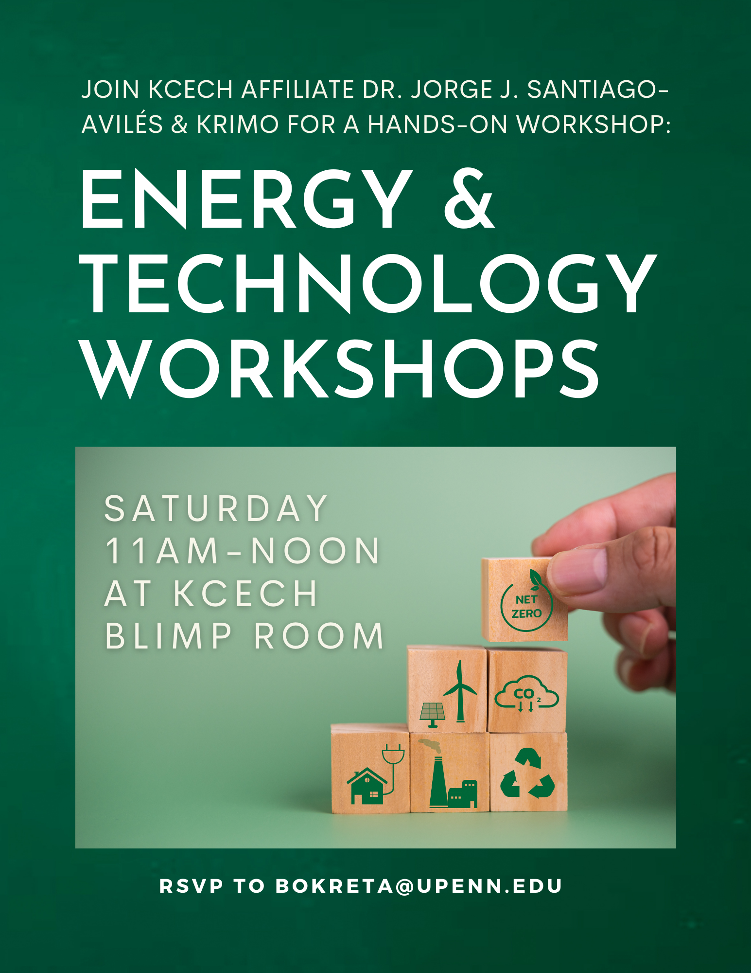 KCECH Energy & Tech Workshop Series: Evolution, Humans & the Earth, the ...